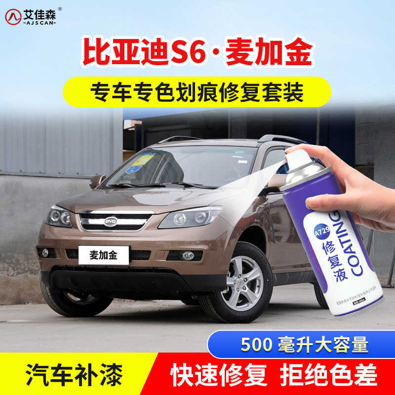 Biadi S6 Touch-Up Paint Pen McGald Car Paint Scratch Repair Tianshan ...