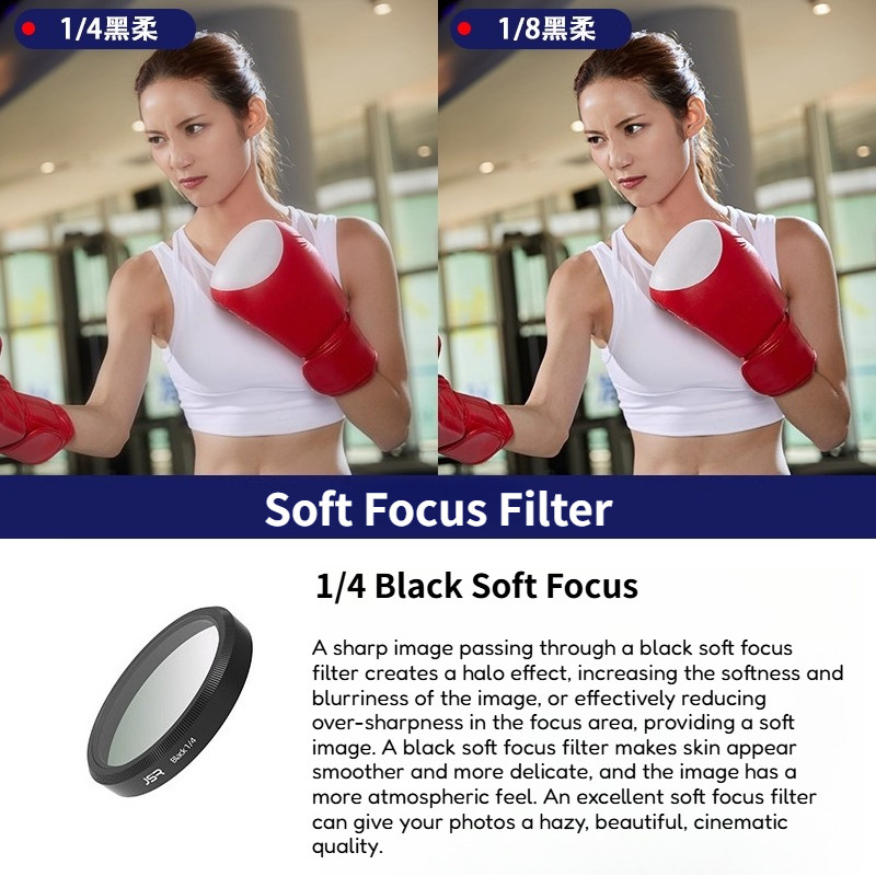 Bộ Lọc Ống Kính Cho DJI Action 6 CPL / Đen 1 / 4 / 15X Macro / ND8 16 ...