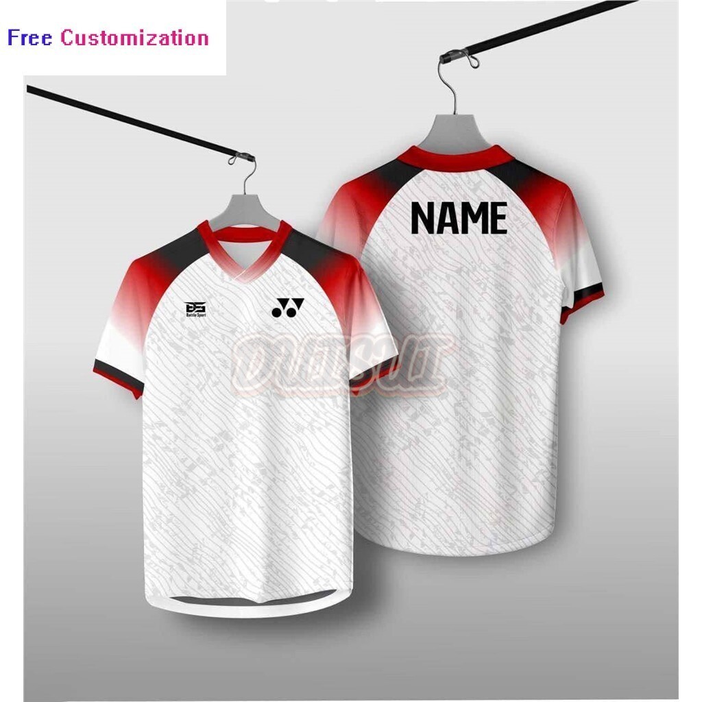 Áo cầu lông YONEX mới nhất, anti-bacterium, hỗ trợ tên tùy chỉnh miễn ...