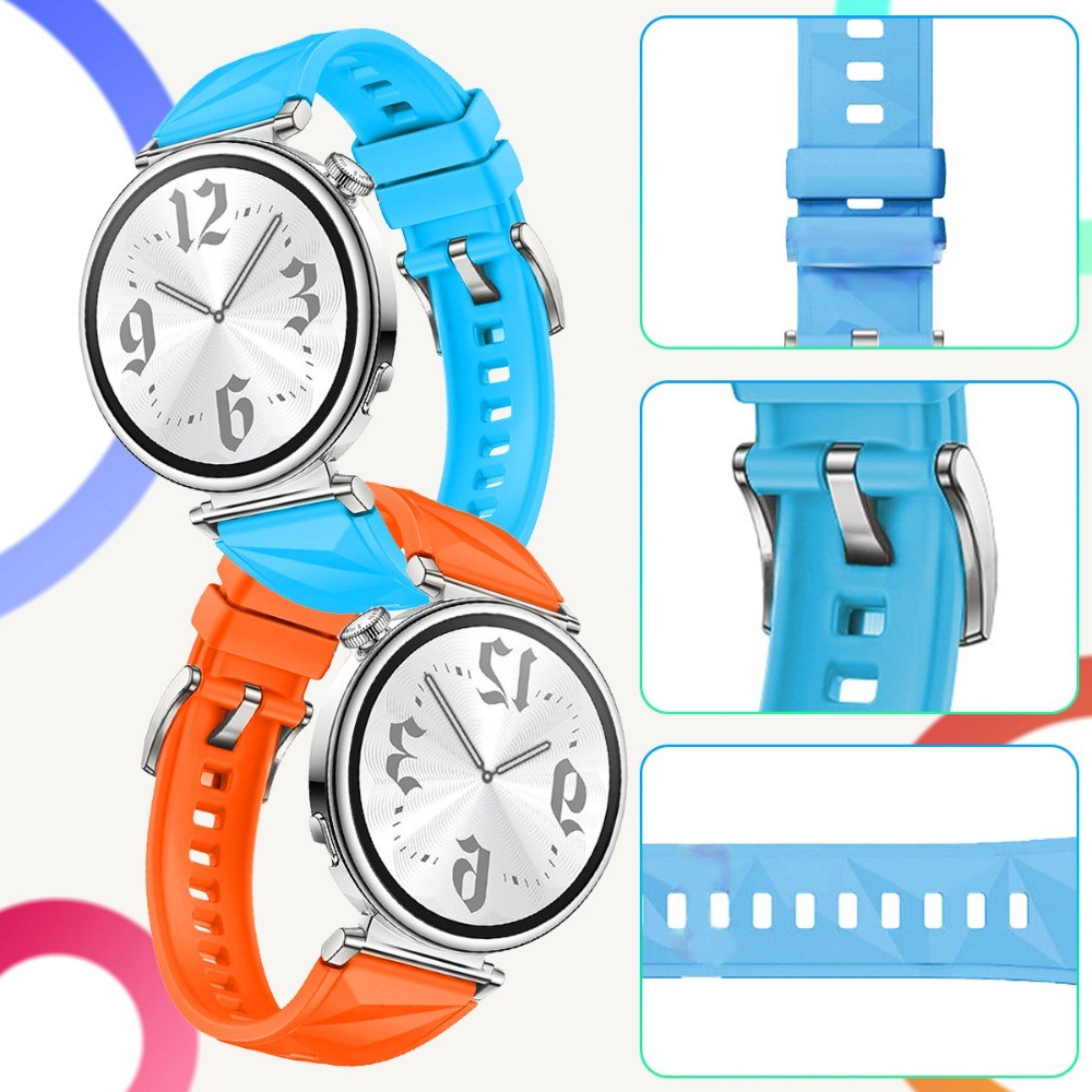 Dây đeo silicon 18mm cho Huawei Watch GT5 / GT4 41mm / GT5 pro 42mm ...