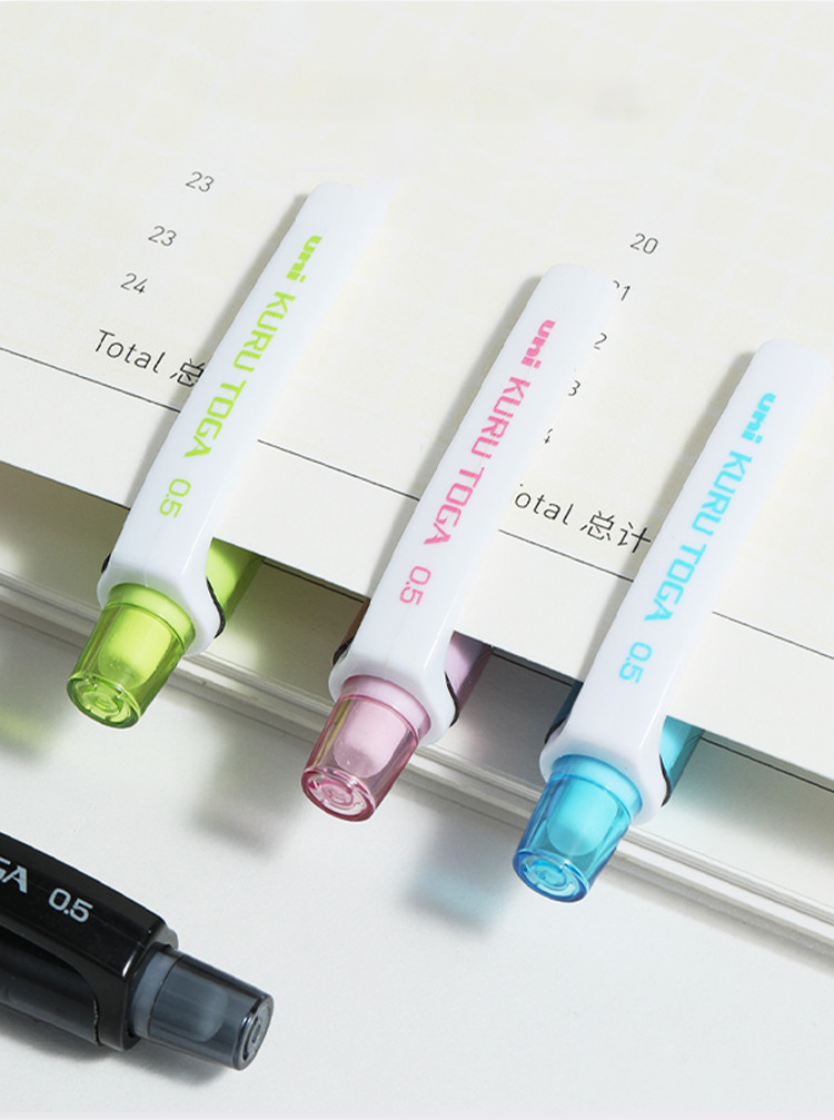 Bút chì cơ Uni Kuru Toga M5-450T 0.5mm Chì chống vỡ Lapicero Lapiceras ...
