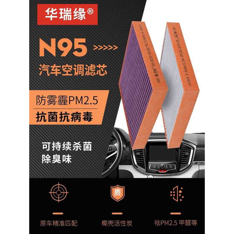 Bộ lọc điều hòa ô tô than hoạt tính CN95 Thích ứng với Honda Accord thế hệ thứ mười mới CRV thế ...