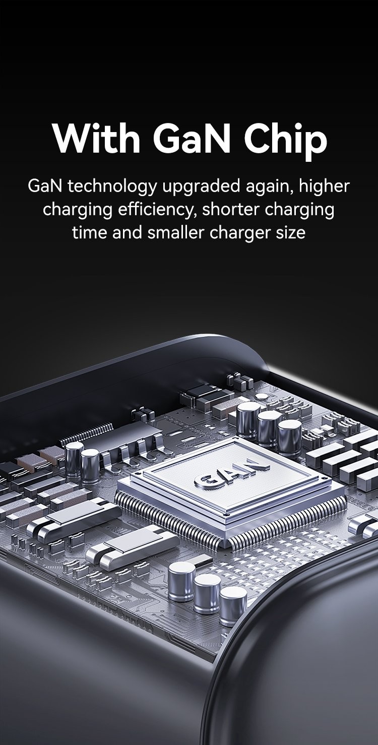 Củ Sạc Nhanh 67w USAMS CC272 GaN Charger, 3 Port 2C+A dùng cho điện ...