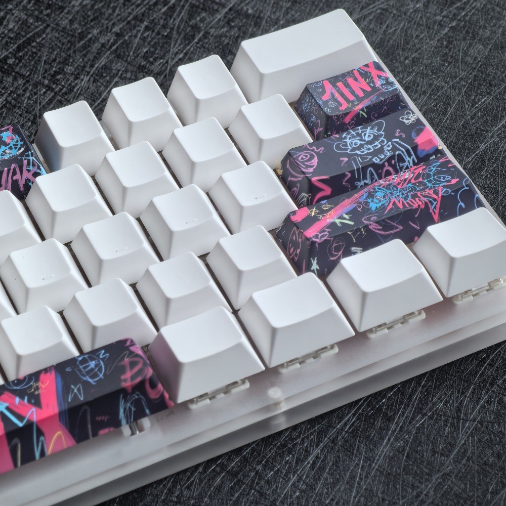 Jinx Keycap 12 Chiếc Anh Đào Hồ Sơ PBT Liên Minh Huyền Thoại Thuốc ...