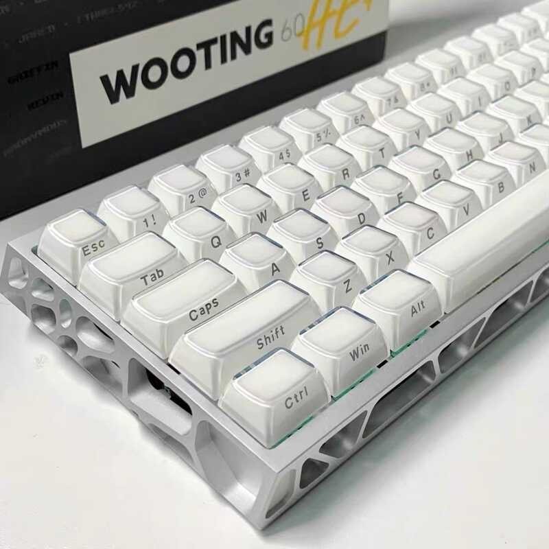 Ice Crystal wooting Bàn Phím Cơ 136 Phím Nhỏ Full Key PC Hai Màu Phun ...