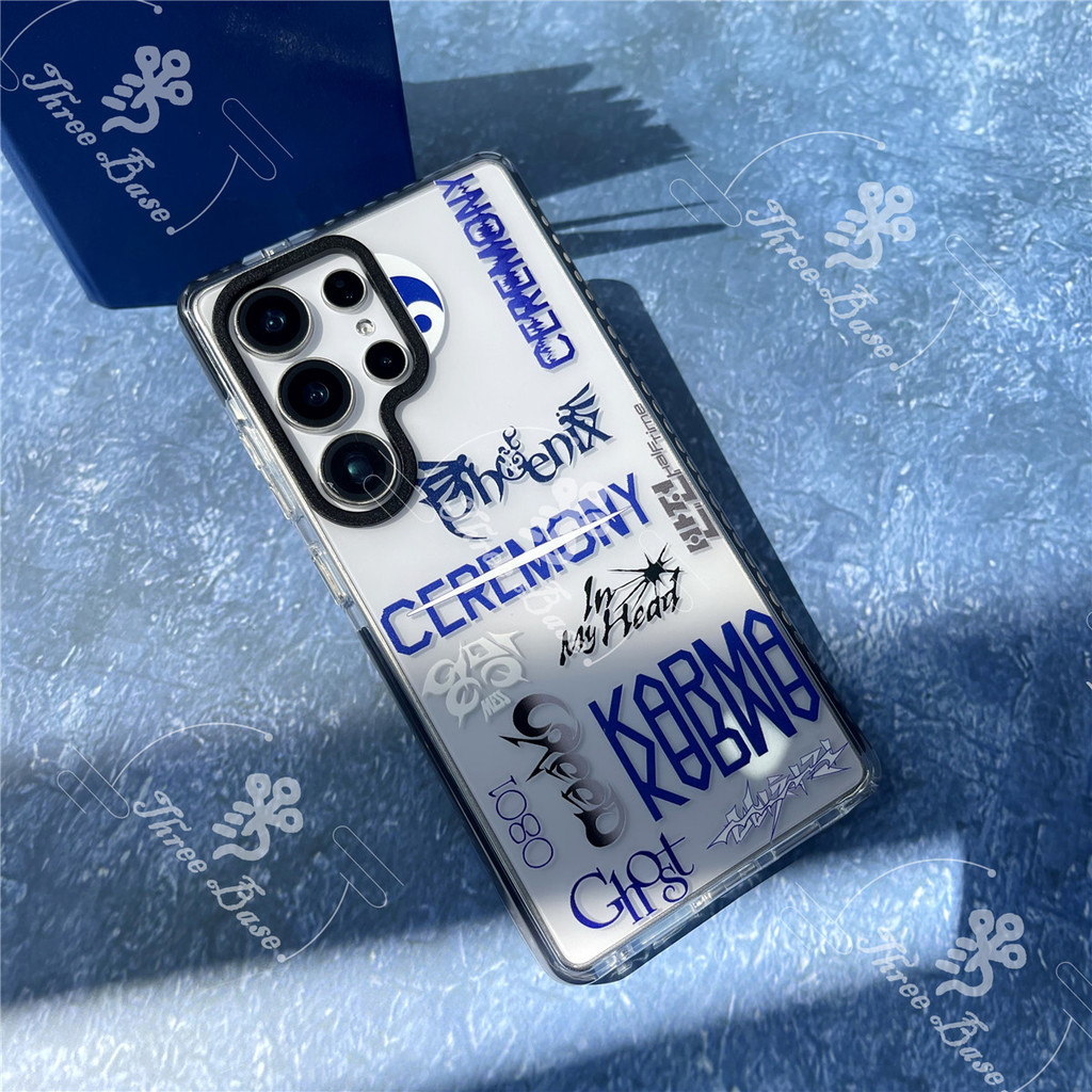 Ốp Điện Thoại KPOP SK Stray KARMA Cho Samsung Galaxy S25 ULTRA S24 FE S23 S22 S21 S20 NOTE20 A17 ...