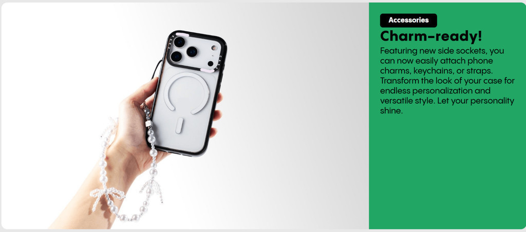 CASECASE X Flowers My Melody Orange Clear Hard Từ Hút Tác Động Dành Cho ...