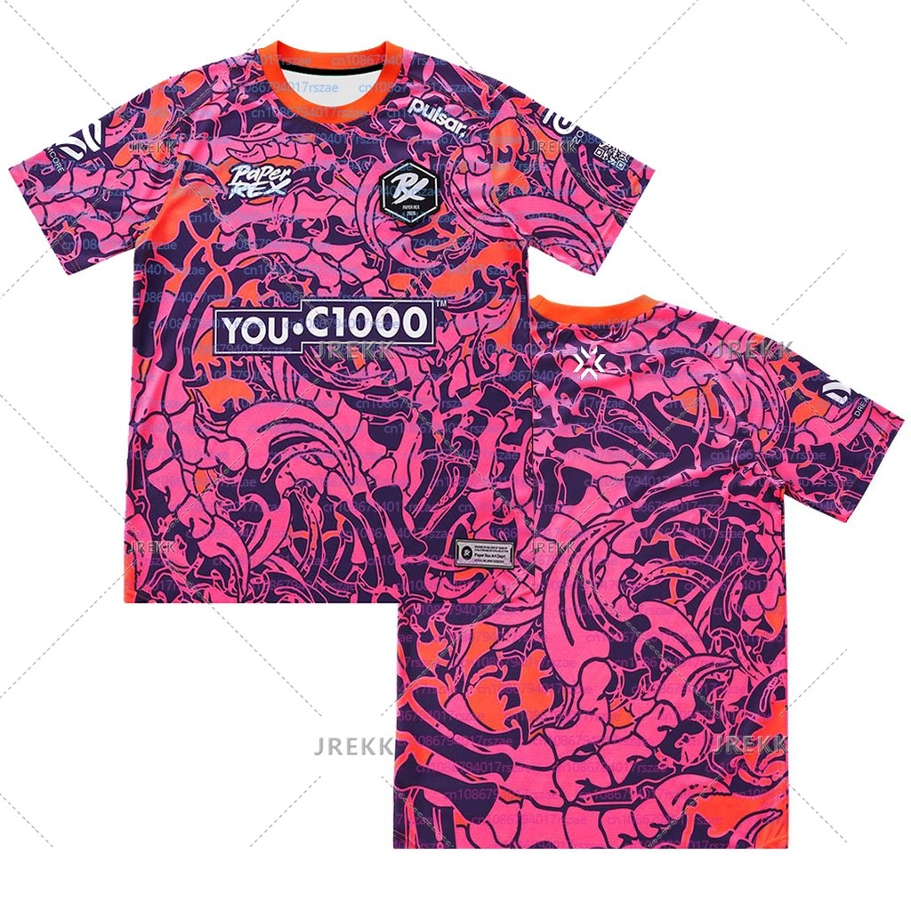 Áo sơ mi đội DinoGlitch dành cho nam Esports 2025 26 PRX Jersey VCT ...