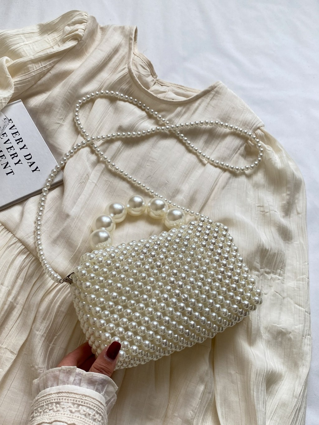 Túi dệt rỗng thời trang màu trơn | Shopee Việt Nam