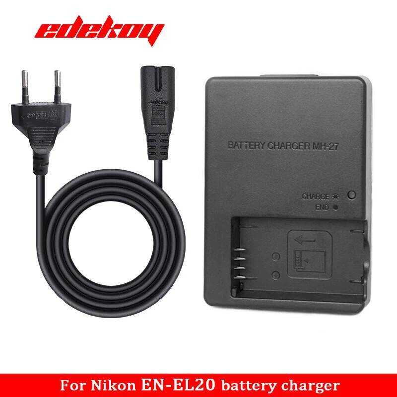MH-27 MH27 Sạc EN-EL20 ENEL20 EN-EL20a Pin Cho Nikon Coolpix A J1 J2 J3 J4 S1 S2 S3 AW1 V3 V4 ...