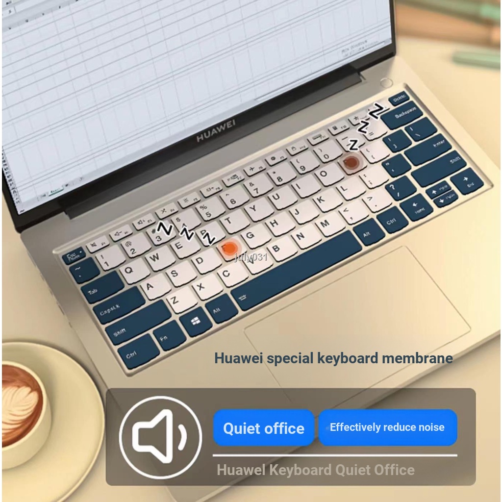 Phù Hợp Miếng Dán Bàn Phím Chống Bụi Cho Laptop Huawei matebookD14 13s ...
