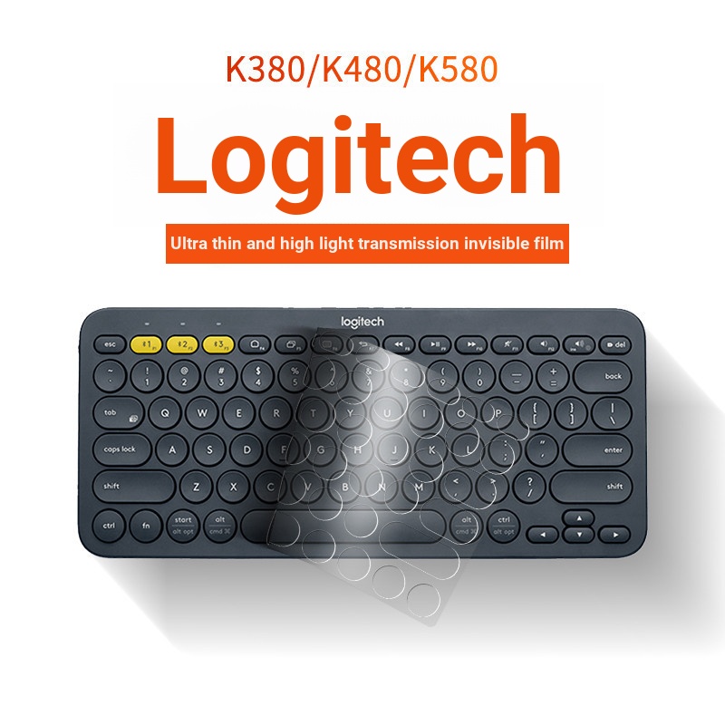 Thích hợp cho phim bảo vệ bàn phím logitech logitech k380 k480 k580 Bàn phím không dây Bluetooth ...