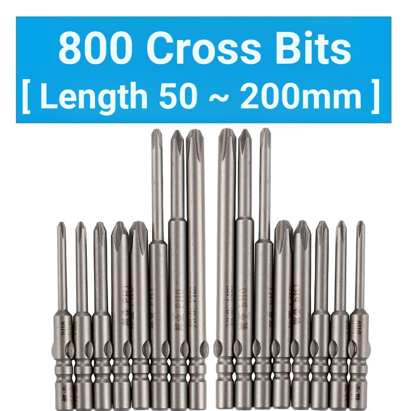 800 Phillips Electric Bit S2 Steel Tuốc nơ vít điện Bit tuốc nơ vít có ...