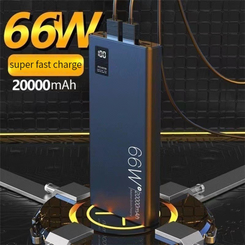 Pin Sạc Dự Phòng Hai Chiều 66w 20000mah 5a pd66w Và Phụ Kiện | Shopee Việt Nam