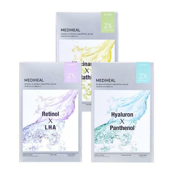 MEDIHEAL Set 4 Gói Mặt Nạ Derma Synergy Dưỡng Ẩm Thu Nhỏ Lỗ Chân Lông ...