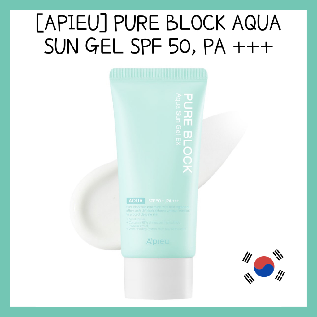 APIEU Kem Chống Nắng Aqua Dạng Gel SPF50 + PA + + + 50ml | Shopee Việt Nam