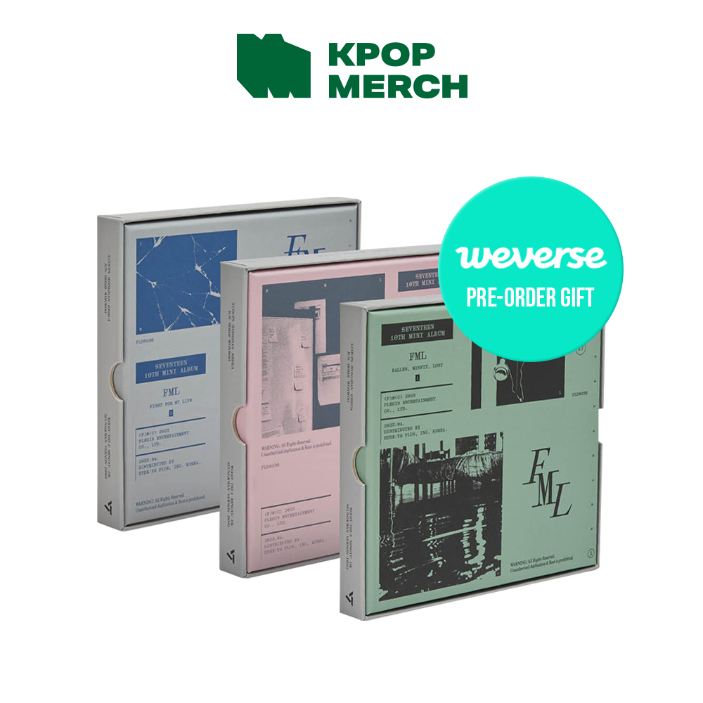 Album Hybe Labels mini thứ 10 của Seventeen "fml " phiên bản photobook ...