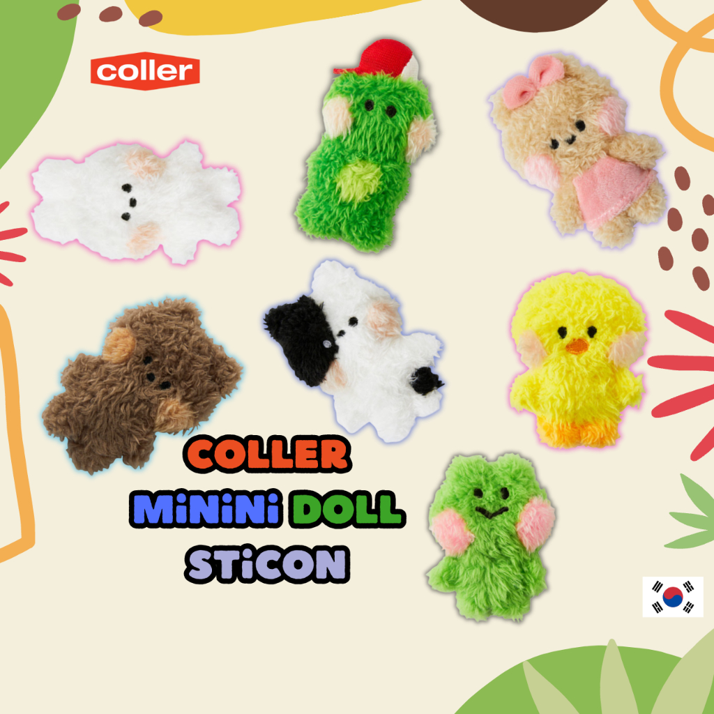 [line Friends x coller] búp bê minini sticon | Shopee Việt Nam