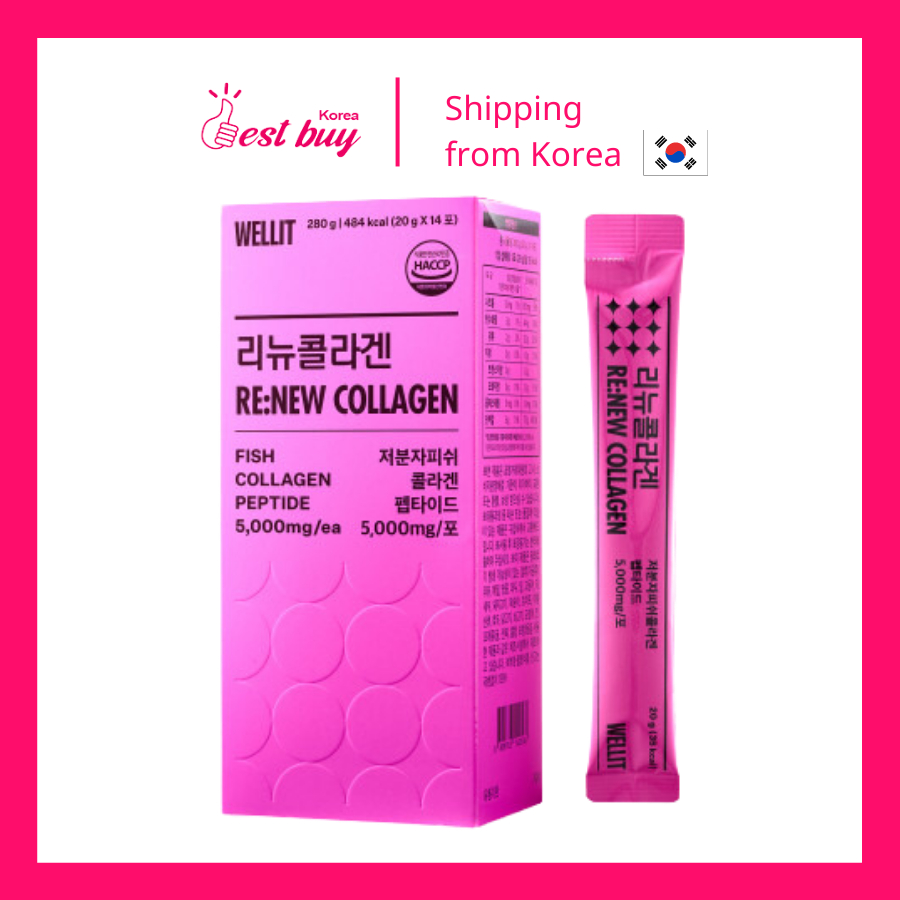 Collagen Peptide hàm lượng cao dạng nước Wellit Renew 280g | Shopee ...