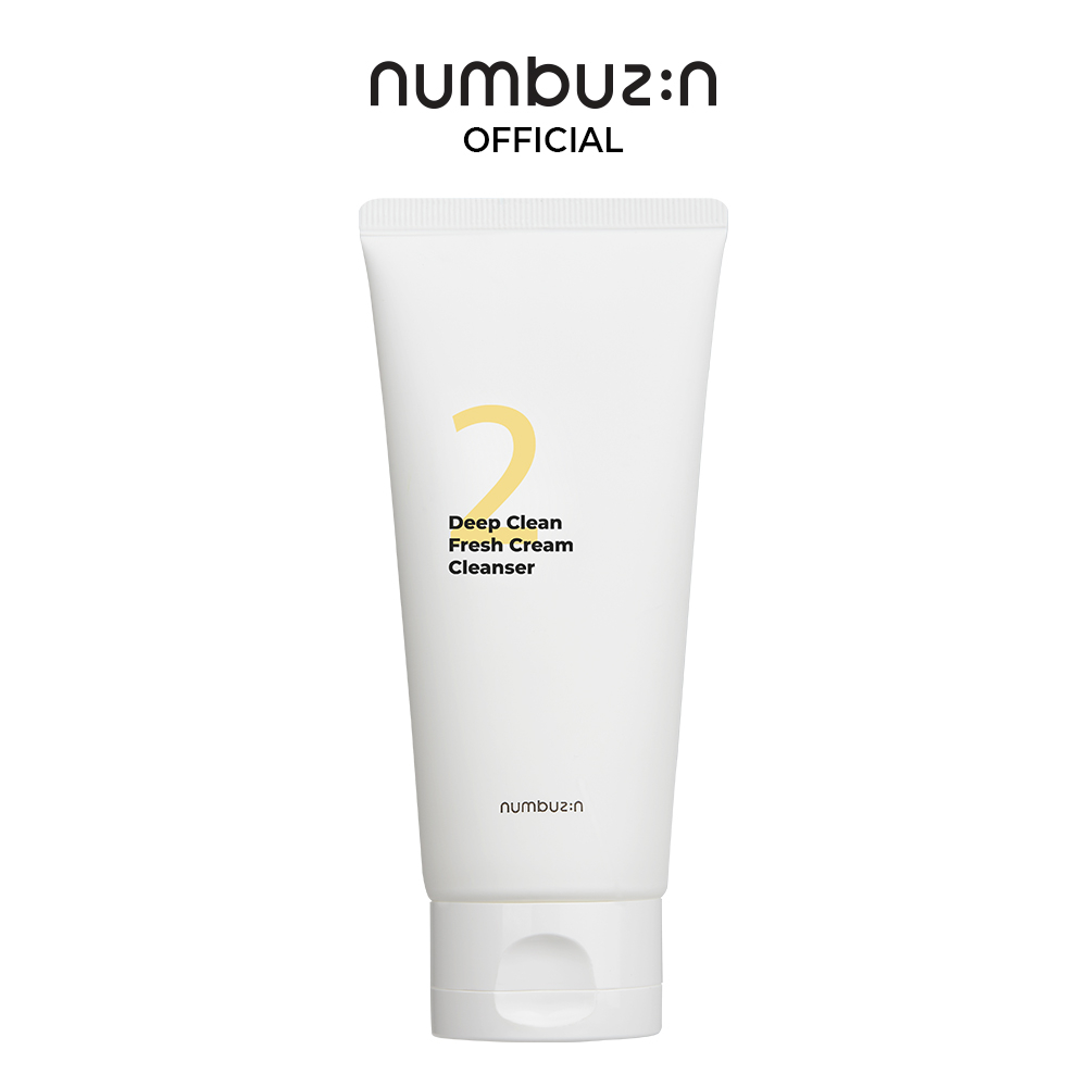 Sữa rửa mặt numbuzin No.2 Deep Clean Fresh Cream Cleanser làm sạch sâu ...