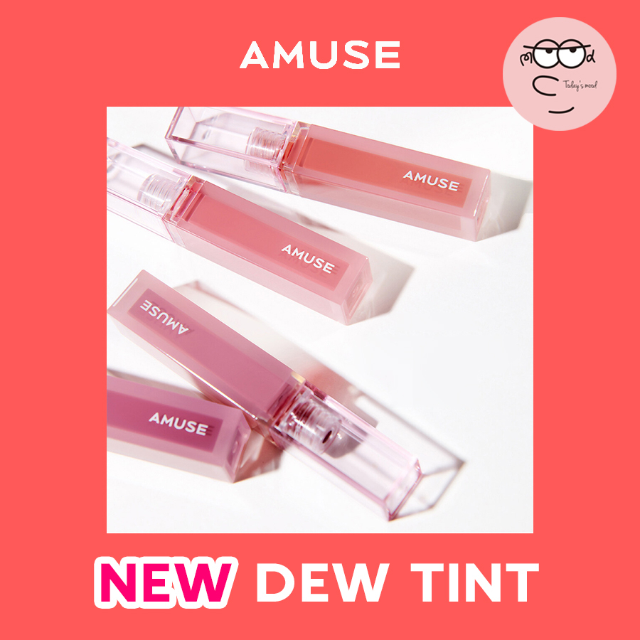 [AMUSE] (NEW) Son DEW TINT LIP TINT (4 Màu)| Son Bóng Nước Ngọt Ngào ...