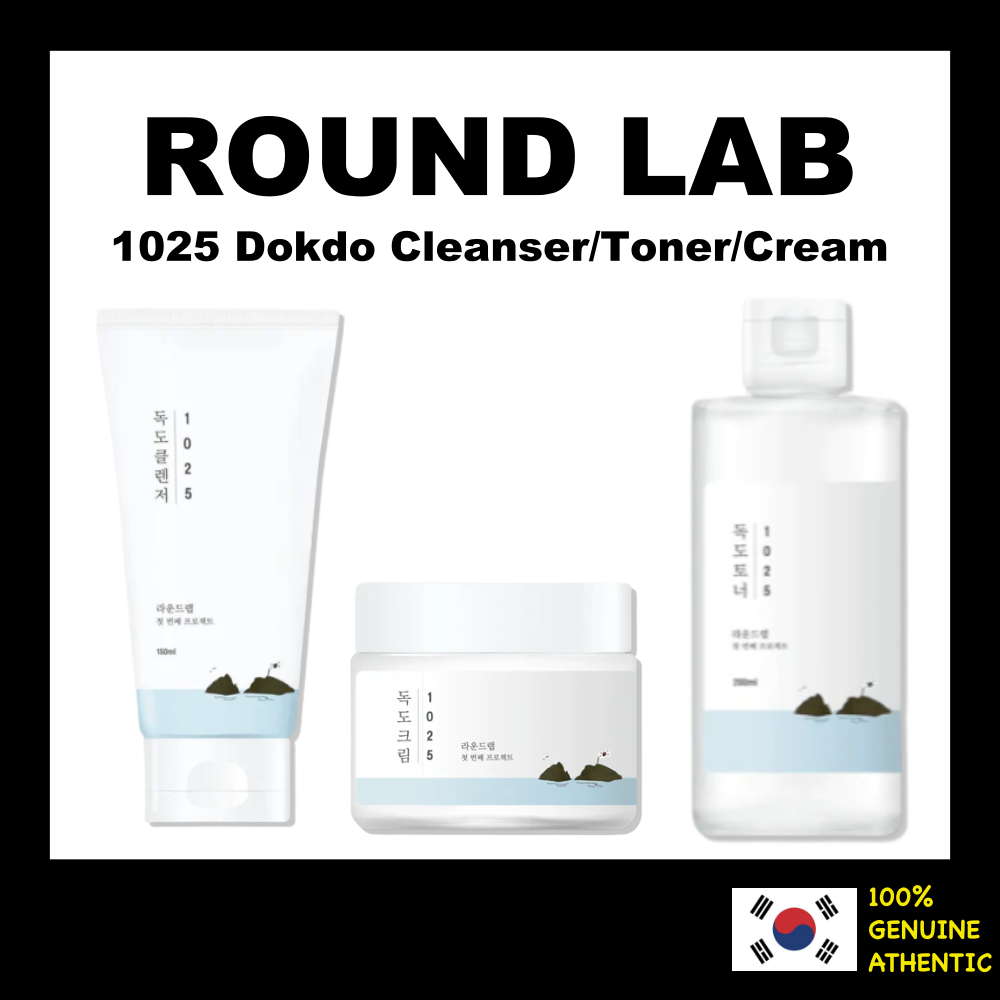 [Round LAB] 1025 Dokdo LIne - Clenser 150ml, Toner 200ml / 500ml, Kem ...