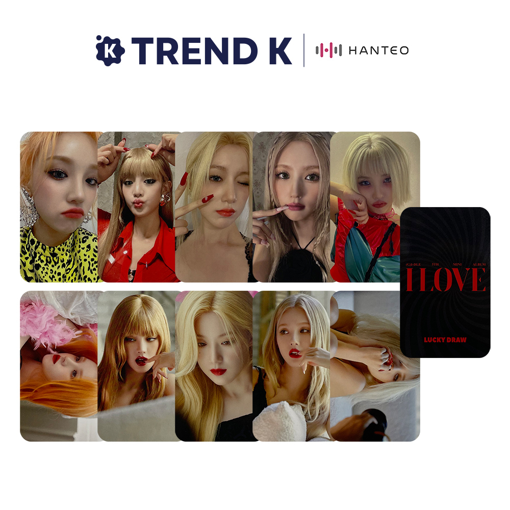 (Only POB) (G)I-DLE - 5th Mini Album [I LOVE] (APPLE MUSIC POB ...