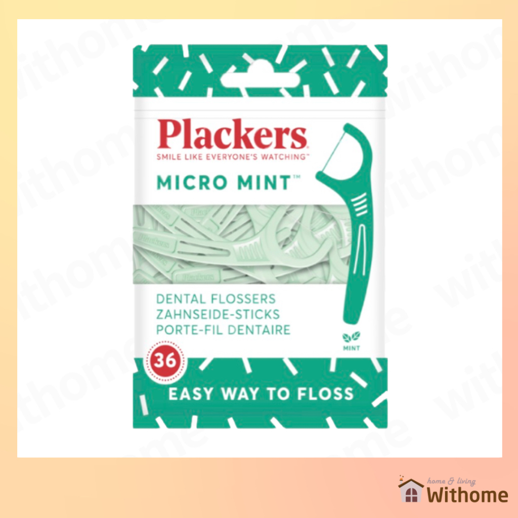 [Plackers] Flossers Chỉ nha khoa Micro Mint / Plackers Micro Mint Dental Floss 36PCS | Shopee ...