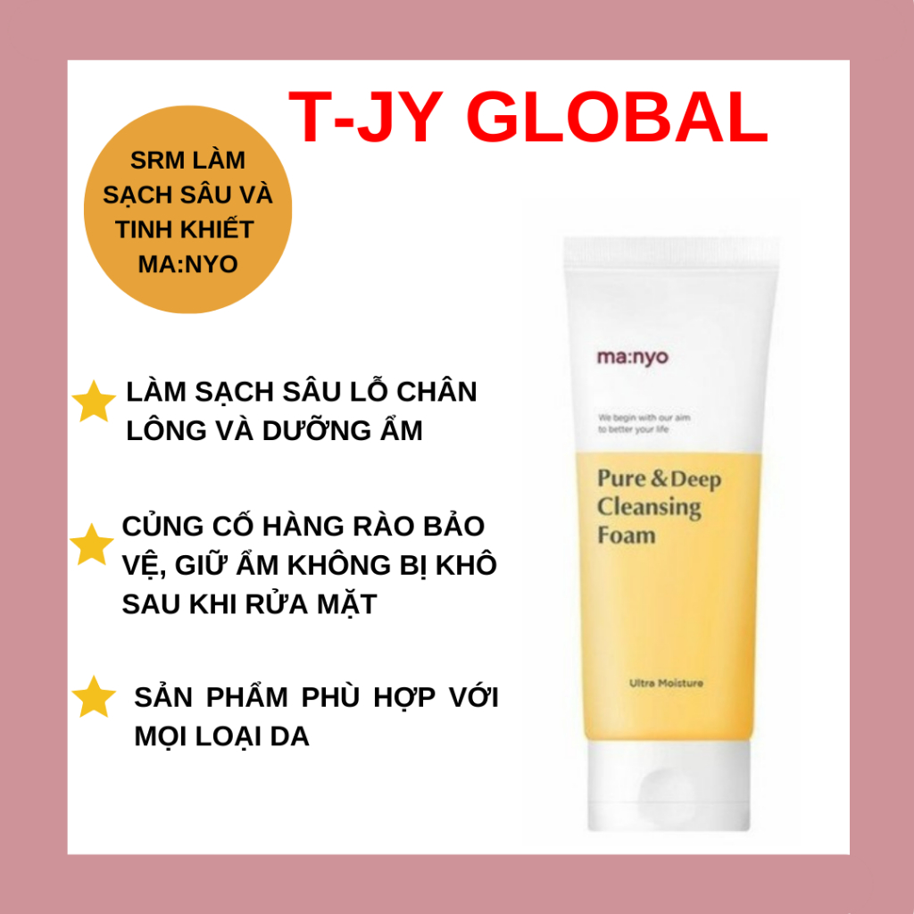 MA:NYO_ Sữa Rửa Mặt Tạo Bọt Làm Sạch Sâu Màu Vàng 120ml | Shopee Việt Nam