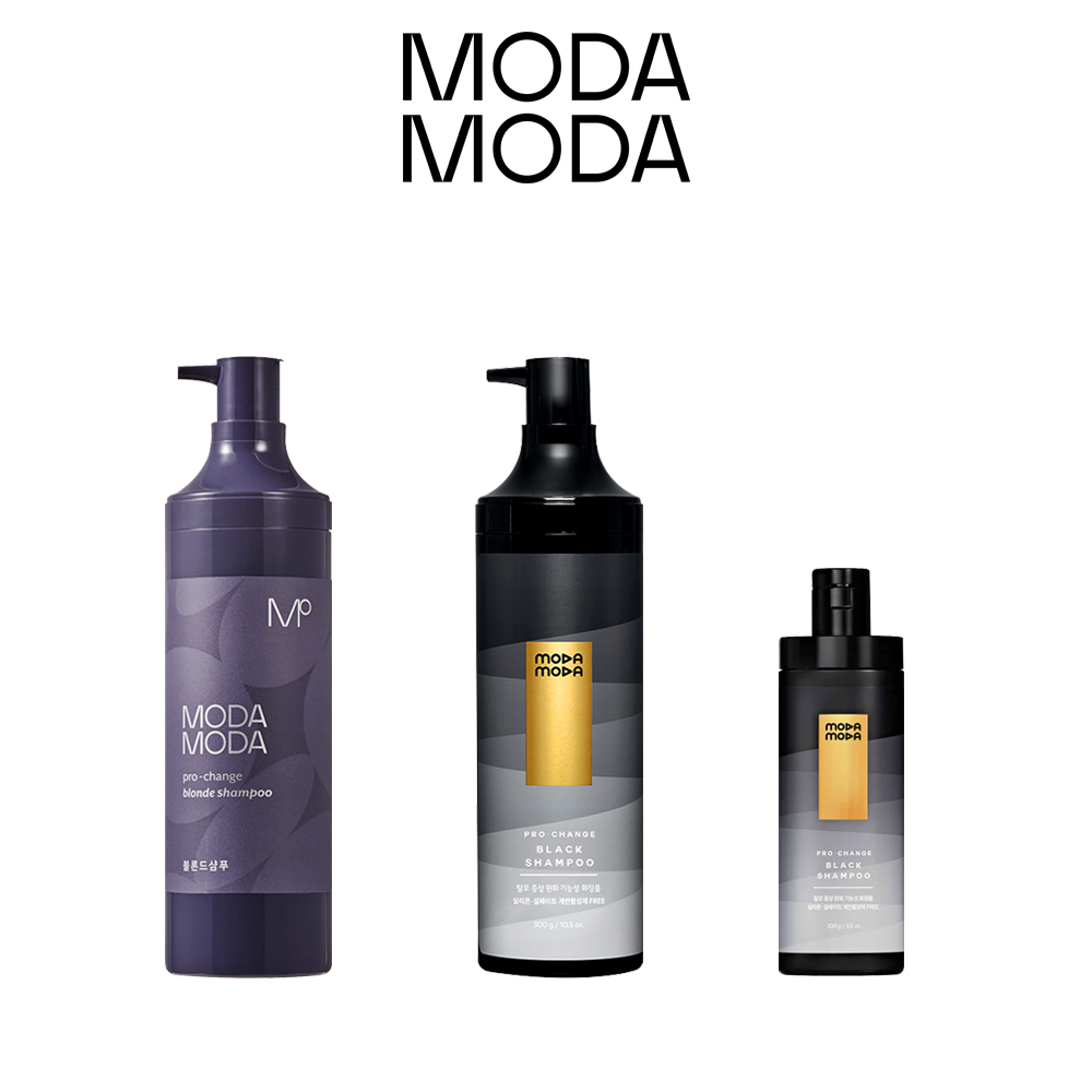 Dầu Gội Đầu Màu Đen Thay Đổi MODAMODA Pro 100ml 300ml | Dầu Gội Đầu ...