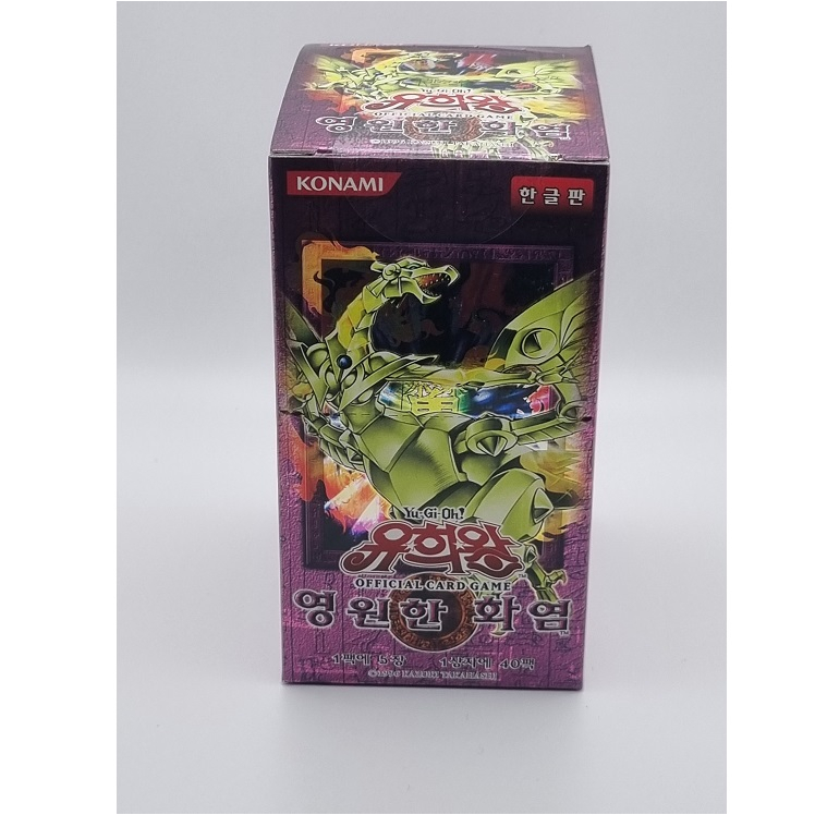 YUGIOH Card Booster "Flaming Eternity" Korean Version 1 BOX (FET-KR) | Shopee Việt Nam