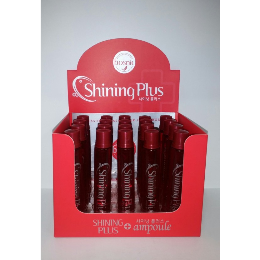 [Bosnic] Hộp 20 ống Keratin Serum phục hồi tóc hư tổn / Shining Plus ...