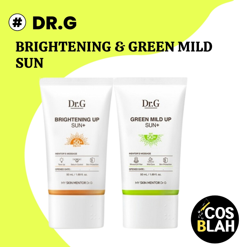 Kem Chống Nắng Dr.G Spf50 + PA + + + & Xanh Lá Spf50 + PA + + + + 50ml | Shopee Việt Nam