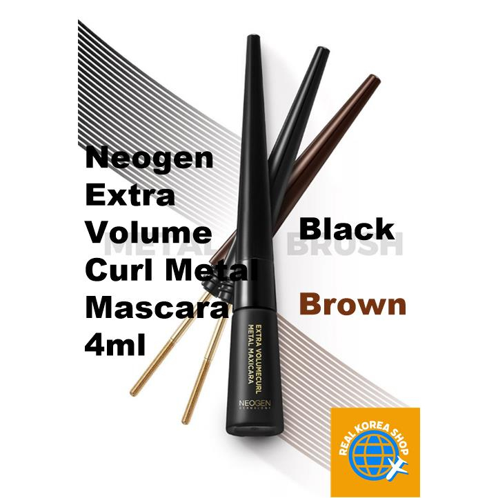 NEOGEN Mascara 4ml Màu Ánh Kim Tạo Hàng Mi Cong Quyến Rũ, [Neogen ...