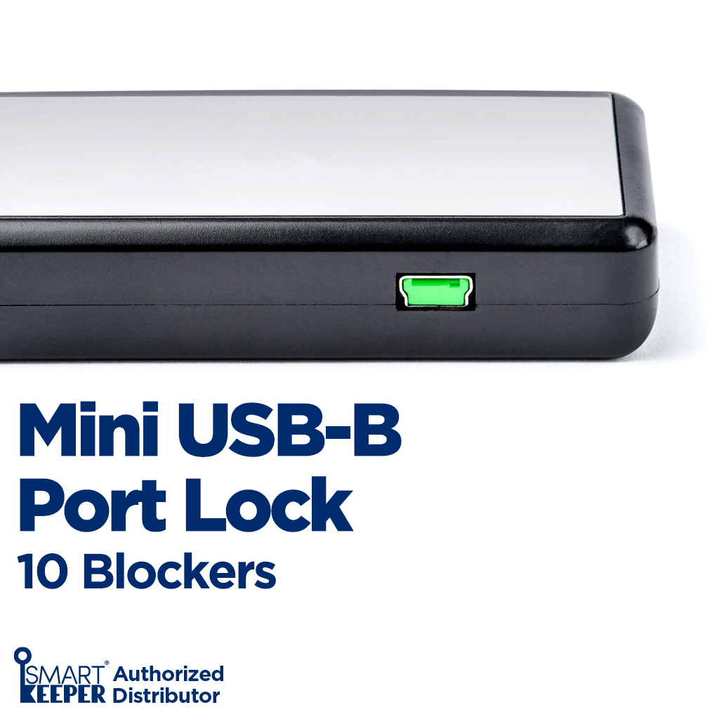 Ổ Khóa Cổng USB-B Mini 10 | Bộ Chặn Cổng USB Type B Gói 10ea | Shopee ...