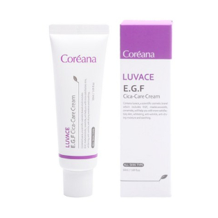 Kem Dưỡng Ẩm Coreana luvace E.G.F Cica 50ml | Shopee Việt Nam