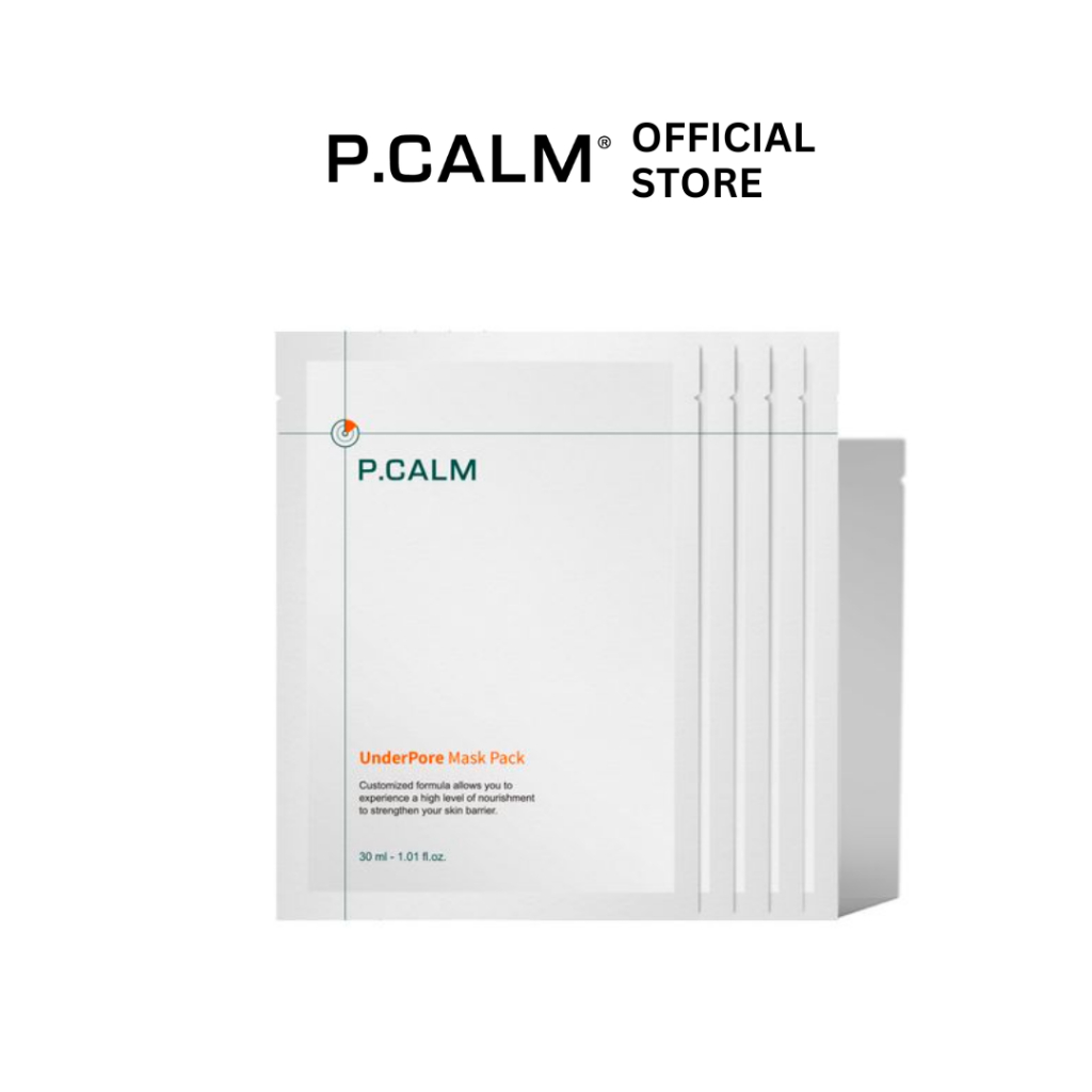 P.CALM UnderPore Mask Pack 30ml (5 miếng) | Shopee Việt Nam
