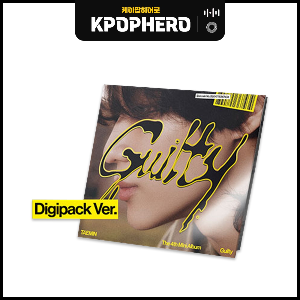TAEMIN - 4TH MINI ALBUM [GUILTY] DIGIPACK Ver. | Shopee Việt Nam
