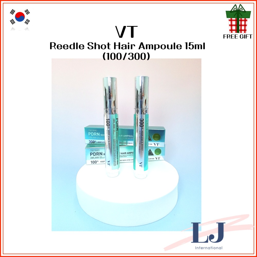 Vt Cosmetics PDRN Reedle Shot Hair Ampoule 100dL / 300dL | Shopee Việt Nam