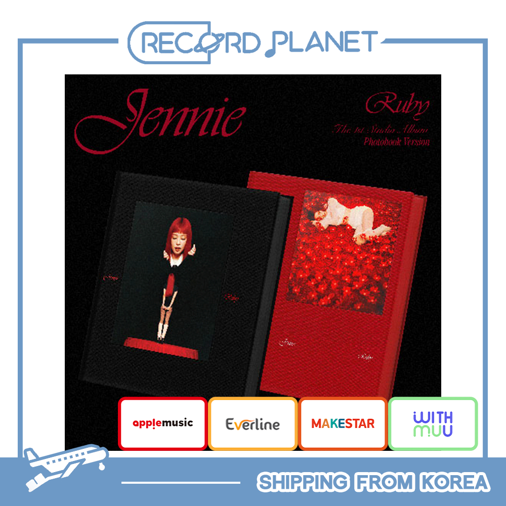 [POB] JENNIE - The 1st Studio Album [Ruby] (Photobook) | Shopee Việt Nam