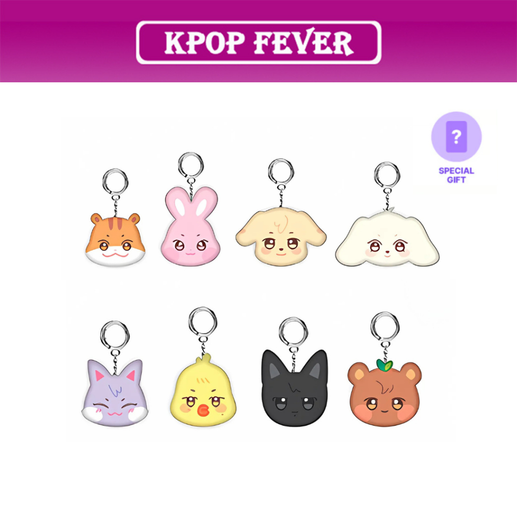 ATEEZ - [ ANITEEZ IN DREAMLAND ] OFFICIAL MD / MINI FACE KEYRING ...