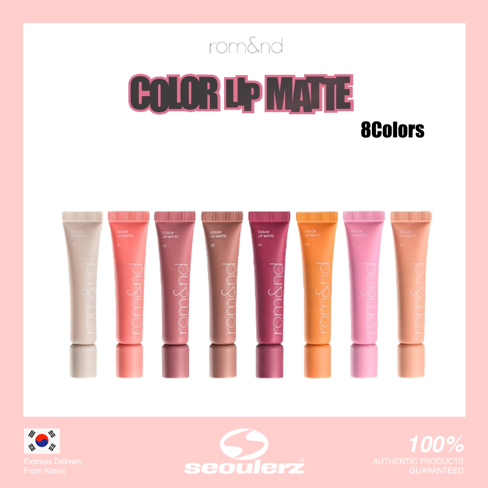 [Romand] COLOR LIP MATTE 8 colors | Shopee Việt Nam