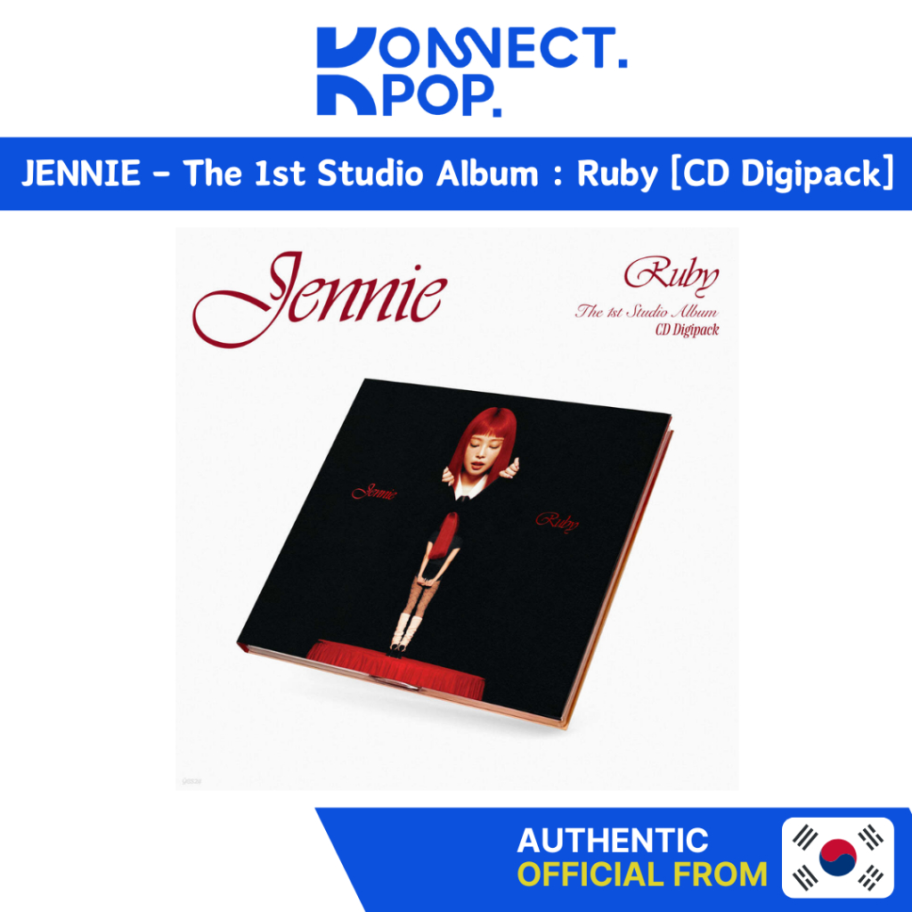(CD Digipack ver) BLACKPINK JENNIE - The 1st Studio Album [ Ruby ...