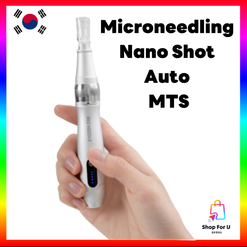 [BIO NEEDLE] Microneedling Nano Shot Auto MTS Thiết bị chăm sóc tại nhà ...
