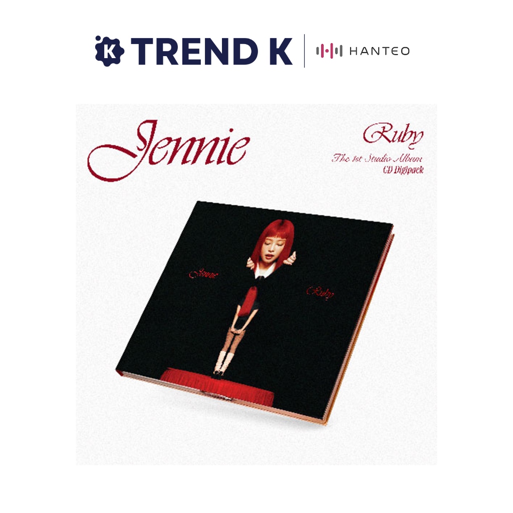 BLACKPINK JENNIE - 1st Studio Album [Ruby] (Digipack Ver.) | Shopee Việt Nam