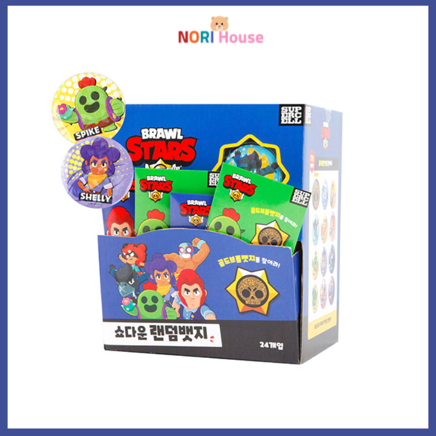 Nhân vật Brawl Stars có thể huy hiệu chân 1 gói | Shopee Việt Nam