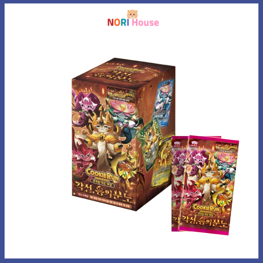 Cookie Run Kingdom Braverse Dragon 's Fury TCG Card Vol5 Booster Pack 1 Hộp Phiên bản Hàn Quốc ...