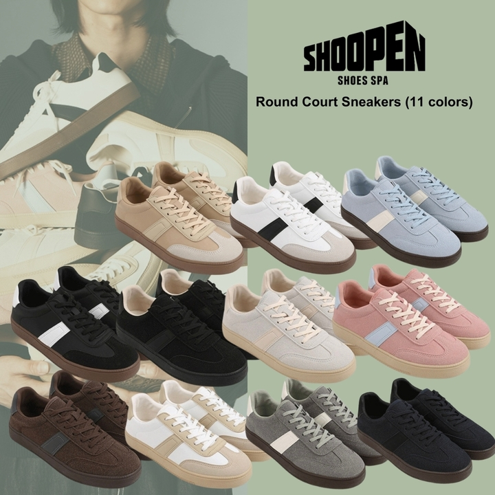 [Shoopen] Giày Sneakers tròn (11 màu) | Shopee Việt Nam