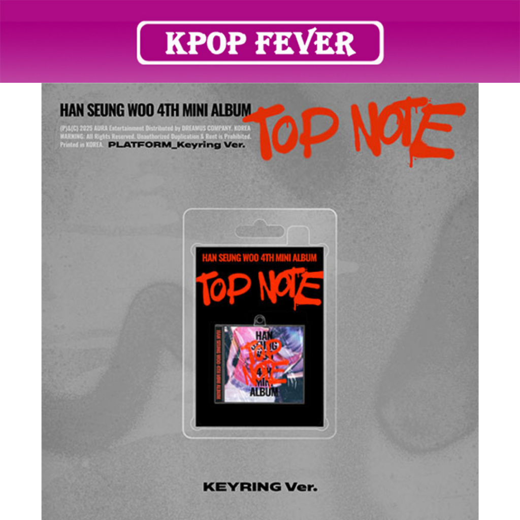 HAN SEUNG WOO [TOP NOTE] PLATFORM Keyring Ver / 4th Mini Album | Shopee ...