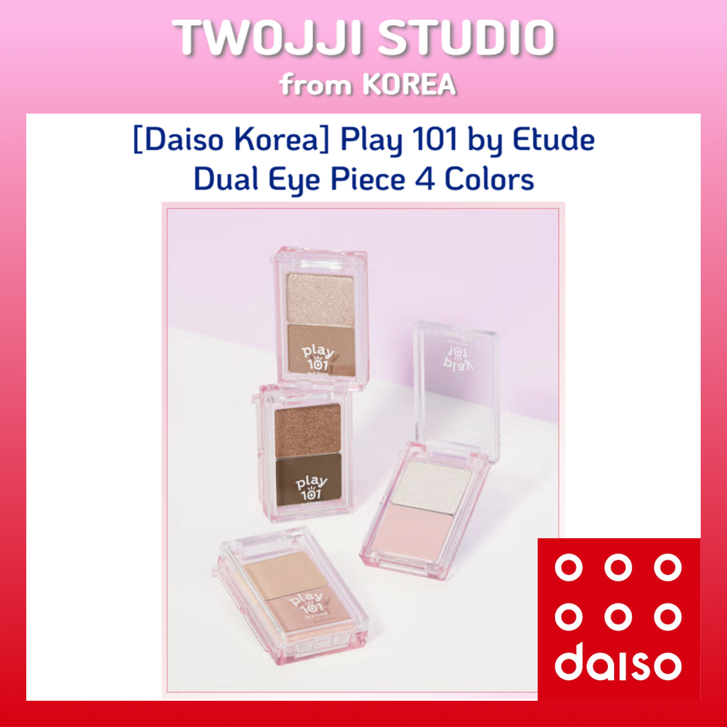 [Daiso Korea] Play 101 của Etude Dual Eye Piece 4 màu | Shopee Việt Nam
